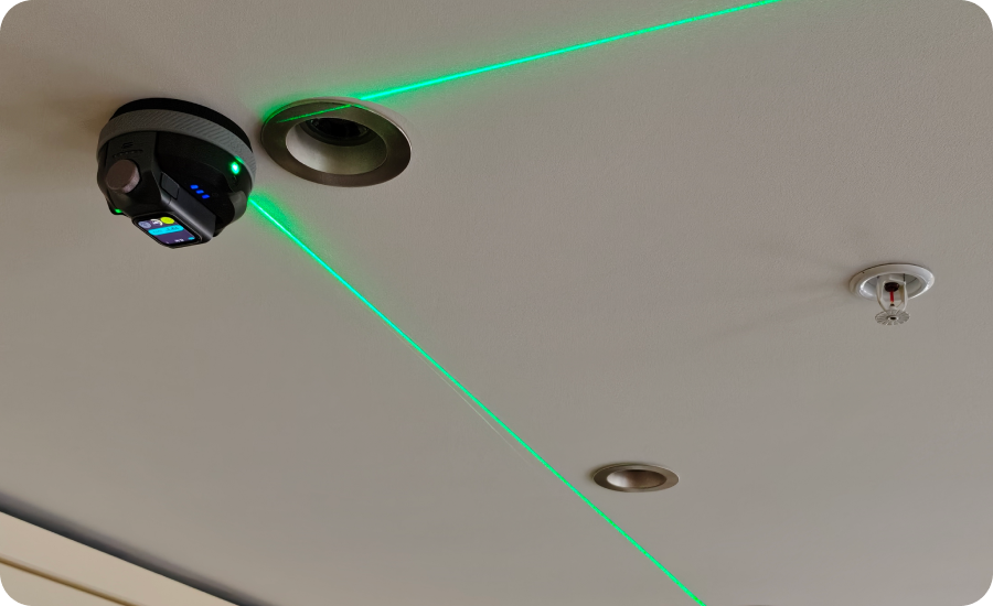 How to Set Up a Multi-Line Laser Level Easily | HOZO