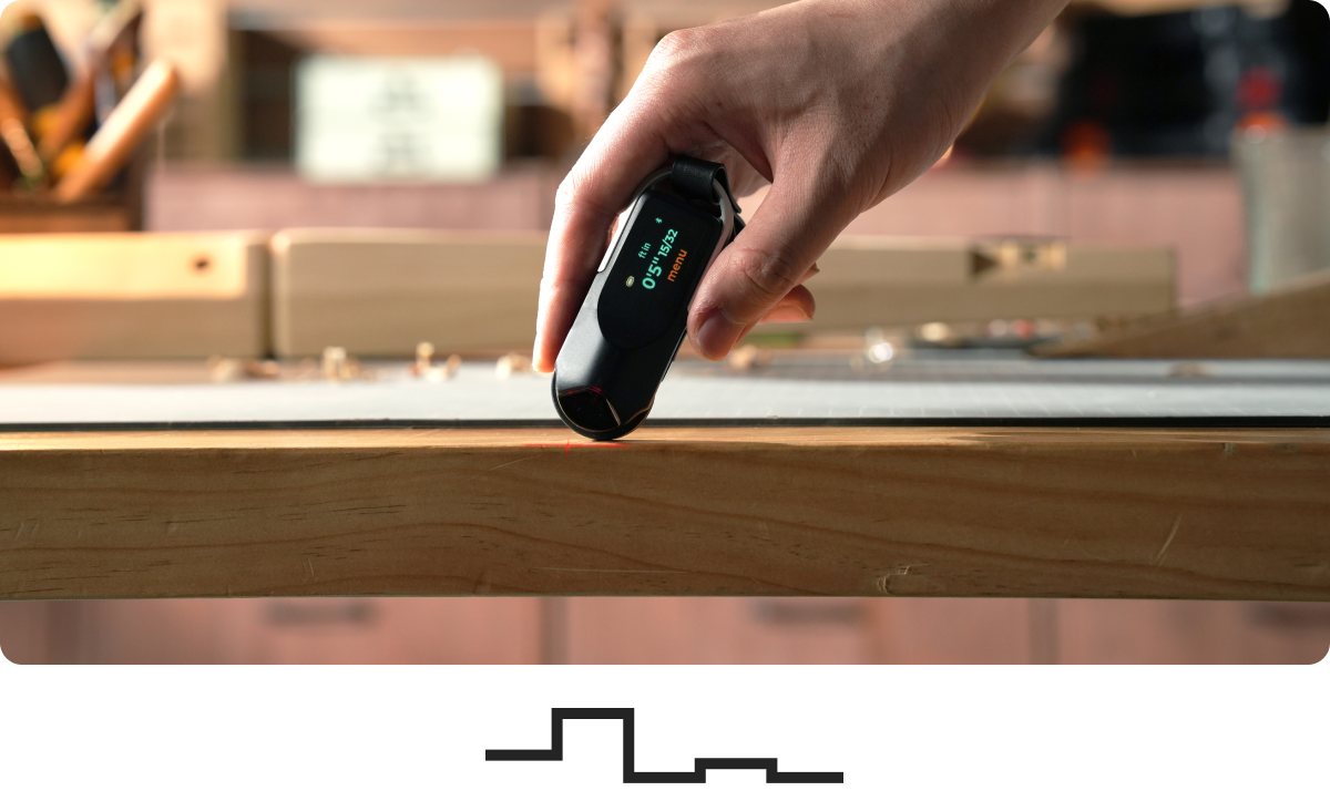 NeoRulerGO: EDC Tape Rolling Ruler Measuring with ±1mm precision - HOZO ...