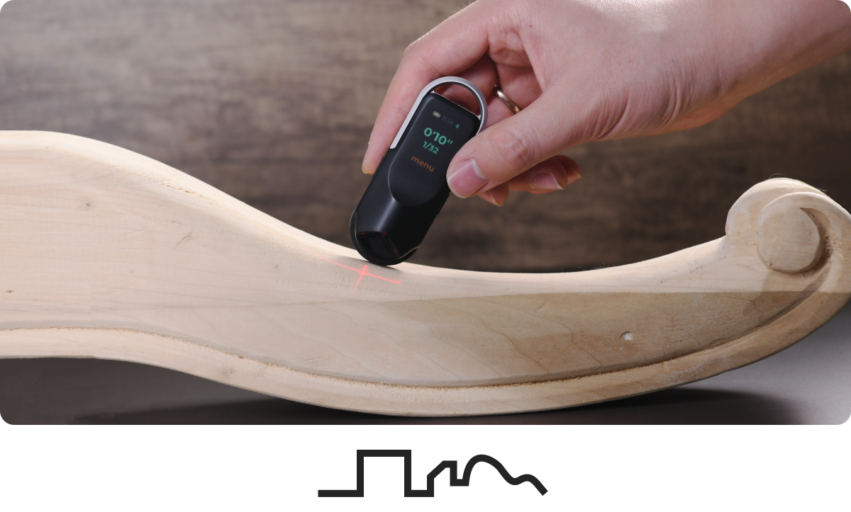 NeoRulerGO: EDC Tape Rolling Ruler Measuring with ±1mm precision - HOZO ...