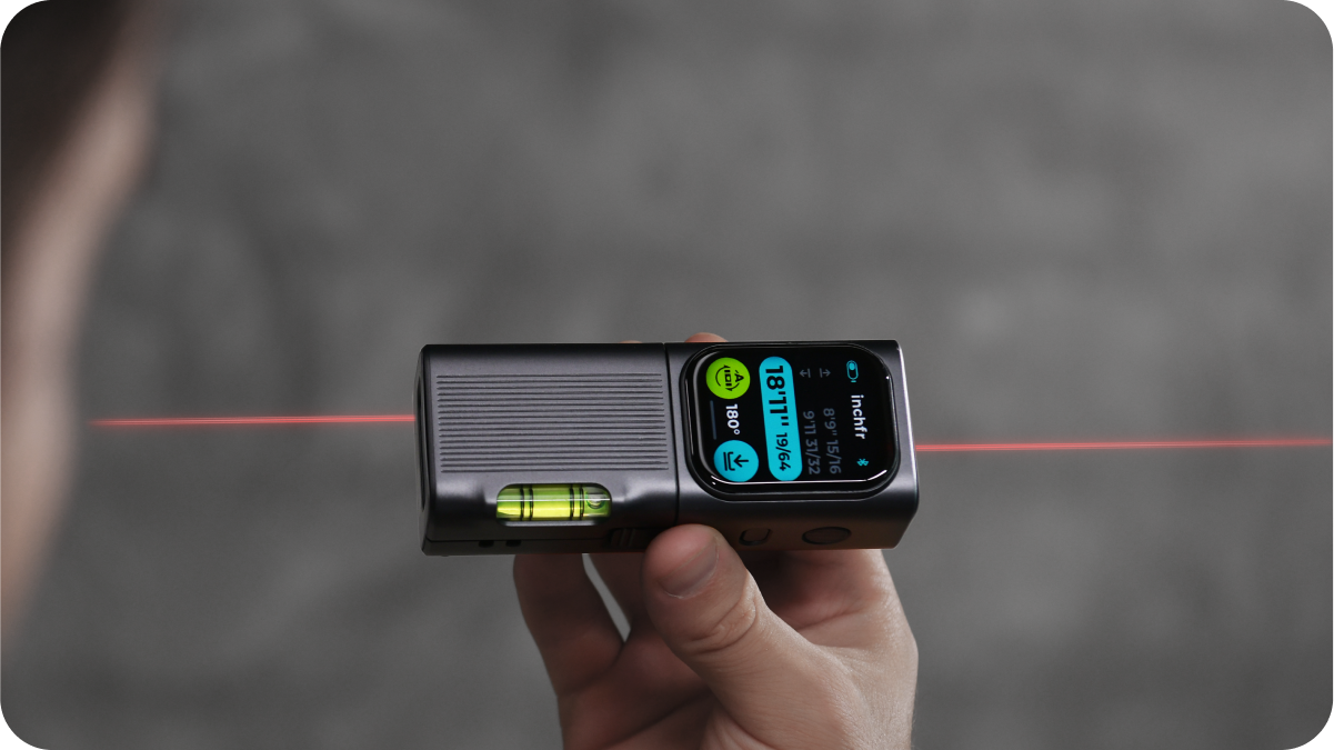 M-Cube: Modular Laser Level & Measuring Scale Ruler - HOZO Design