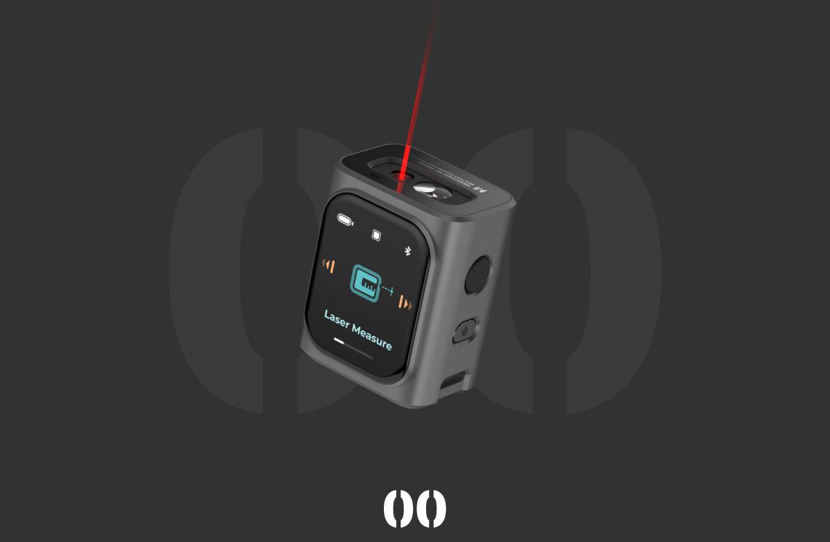 M-Cube: Modular Laser Level & Measuring Scale Ruler - HOZO Design