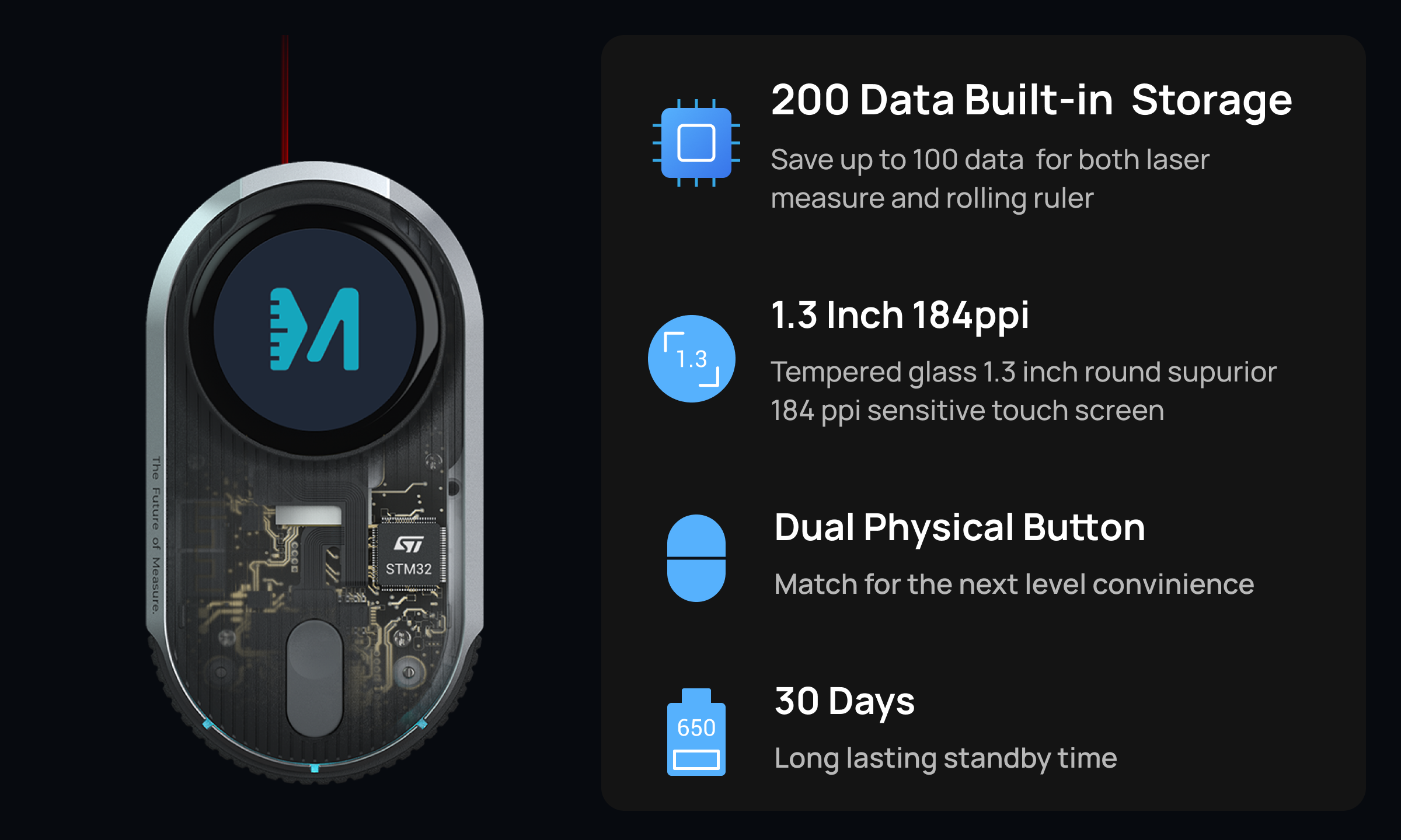 MEAZOR 3D – Smart Digital Measuring Tool – HOZO Design MEAZOR 3D – Smart Digital Measuring Tool – HOZO Design