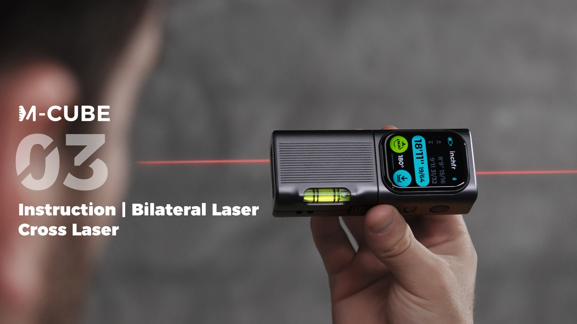 M-Cube 03 Bilateral Laser+: Measure Distance Efficiently - HOZO Design