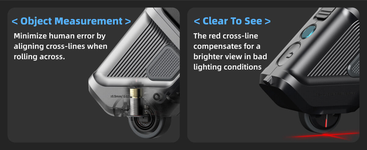 M-Cube 05 Scale Roller: Smart Rolling Scale Ruler - HOZO Design