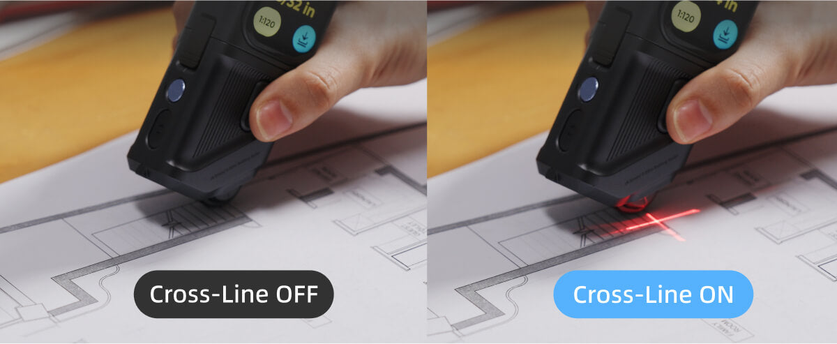 M-Cube 05 Scale Roller: Smart Rolling Scale Ruler - HOZO Design