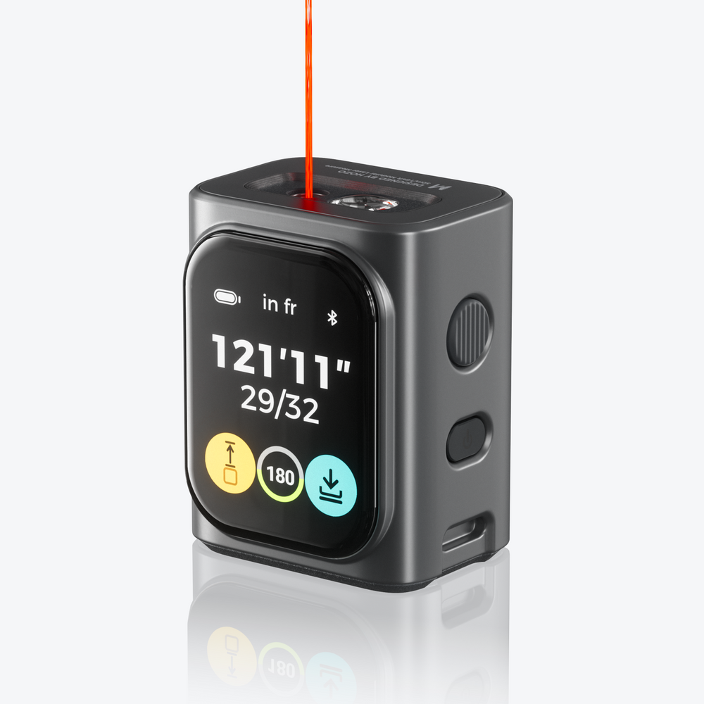 M-Cube Main Unit - Digital Tape Measure & Laser Measuring Tool - HOZO