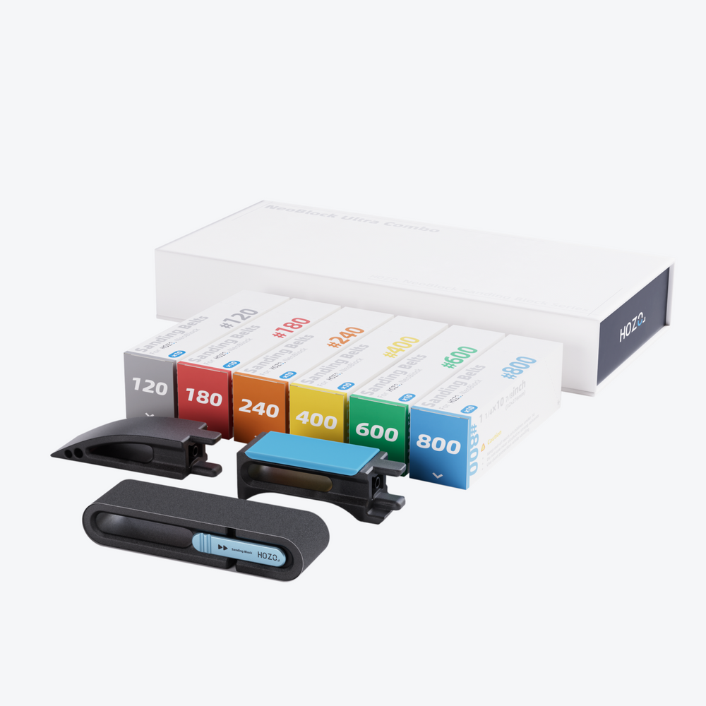 NeoBlock Premium Combo-Modular Sanding Block Set for 3D Print Finishing ...