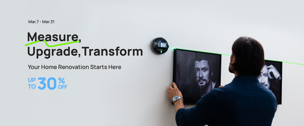 HOZO Spring Home Improvement Sale | Up to 30% OFF Smart Measuring Tools ...