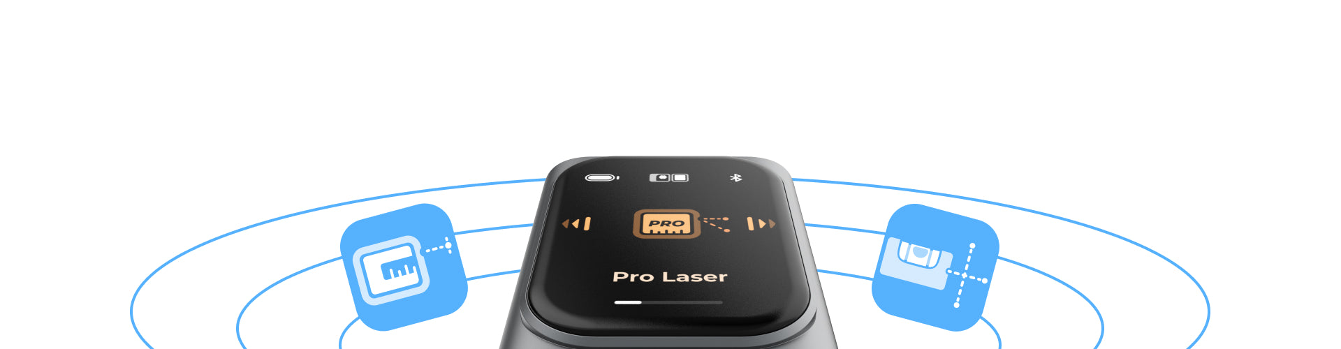 M-Cube: Modular Laser Level & Measuring Scale Ruler - HOZO Design