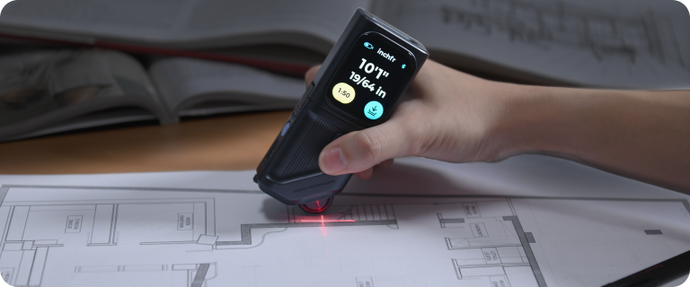 M-Cube: Modular Laser Level & Measuring Scale Ruler - HOZO Design