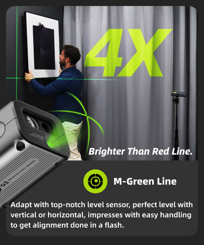 M-Cube 03 Bilateral Laser+: Measure Distance Efficiently - HOZO Design